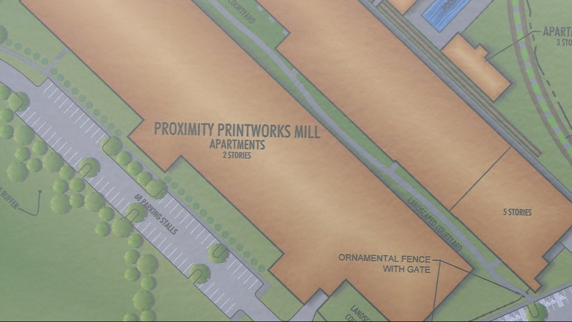 Historic Printworks Mill Redevelopment Breaks Ground | wfmynews2.com