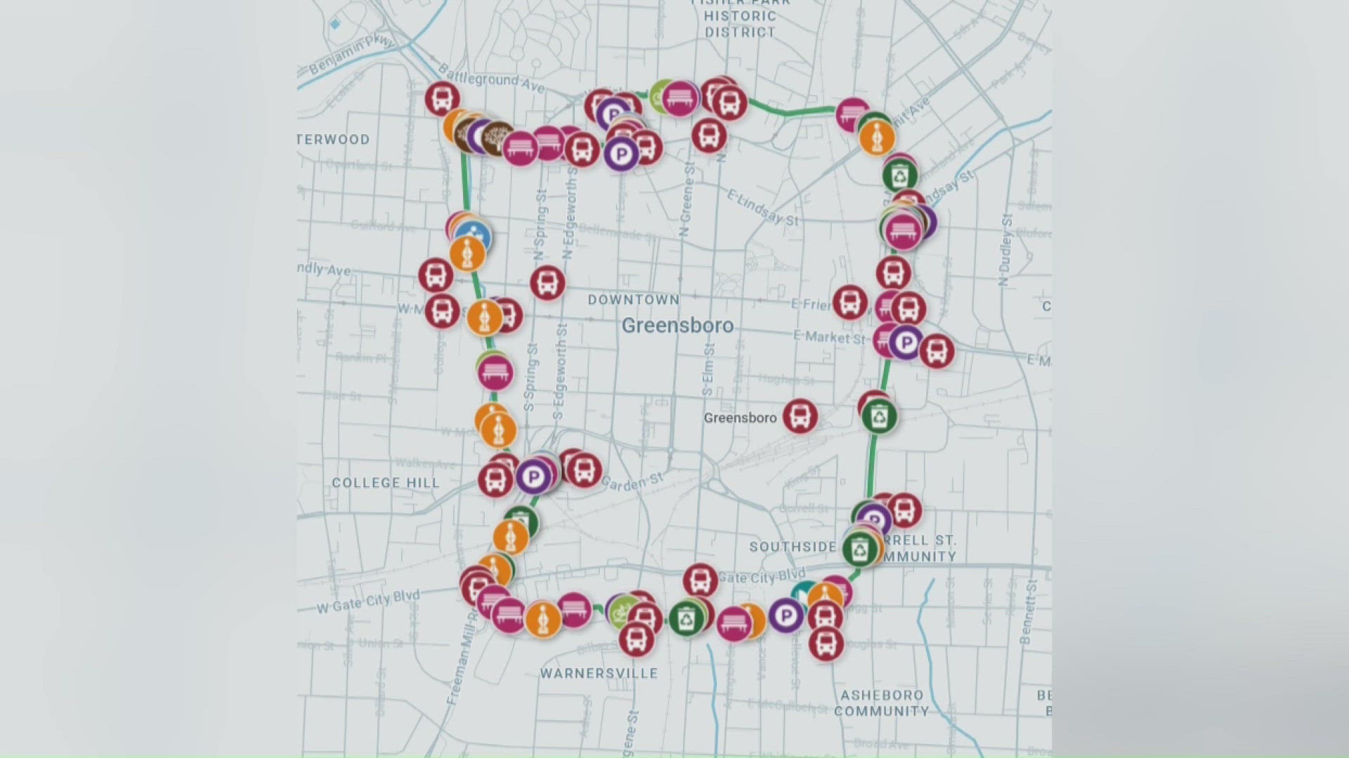Downtown Greensboro's 4-mile Greenway has something for everyone ...