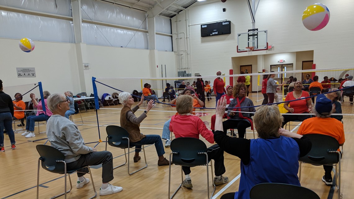 Seniors Compete in Chair Volleyball Tournament in Winston-Salem ...