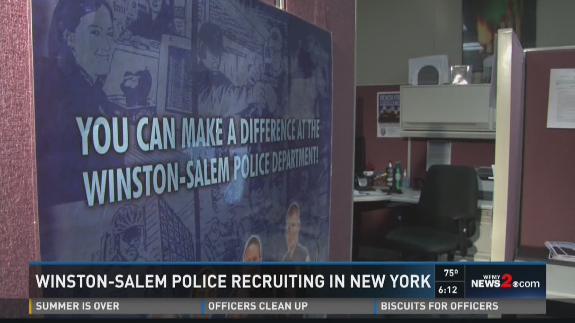Winston-Salem Police Department Recruiting In New York | wfmynews2.com