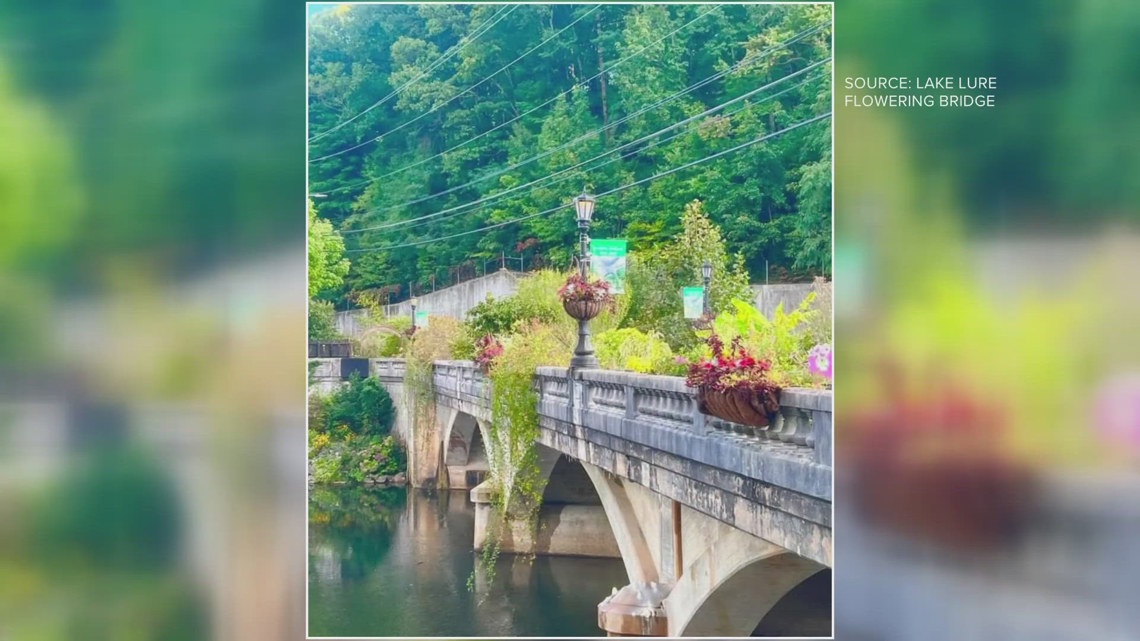 Lake Lure Flowering Bridge demolition began Monday | wfmynews2.com