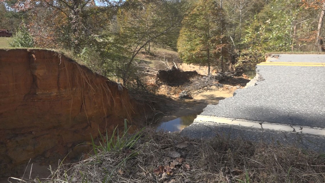 Why It Might Take A Long Time To Fix A Washed Out Road | wfmynews2.com