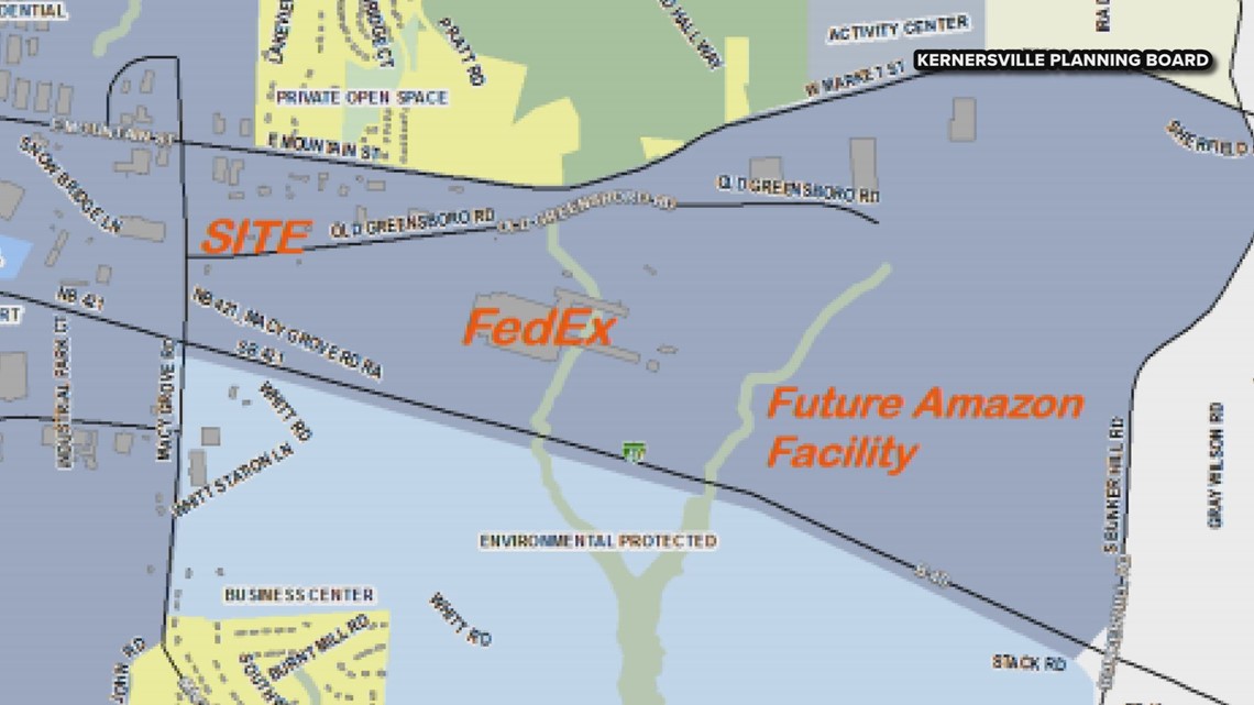 Documents: Kernersville Rezones Property For Amazon Facility, FedEx ...