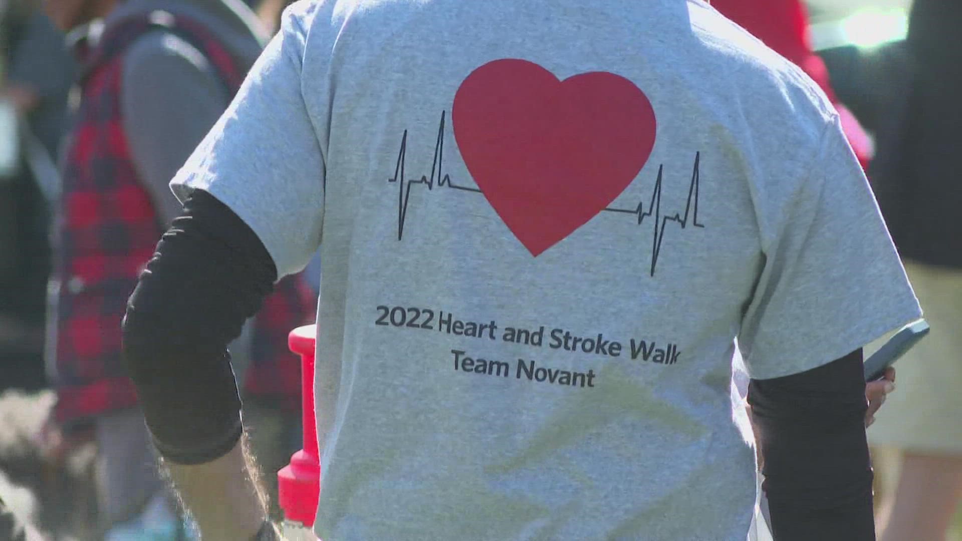Winston-Salem Heart & Stroke Walk returns to Bailey Park raising ...