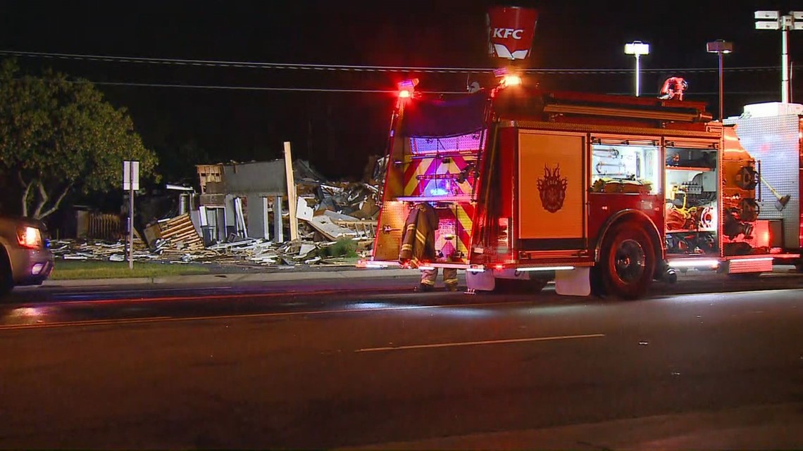Explosion destroys NC Kentucky Fried Chicken restaurant | wfmynews2.com
