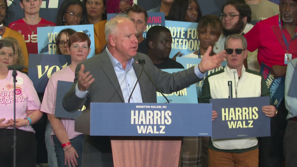 Gov. Tim Walz to visit Greensboro Wednesday | wfmynews2.com