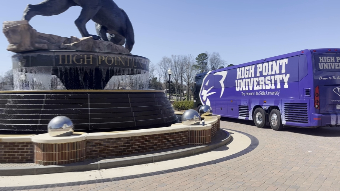 High Point University Panthers gear up for first NCAA appearance ...