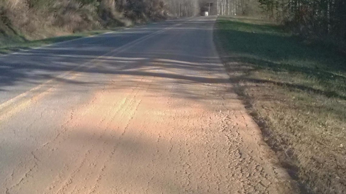 Driveway problems leave North Carolina man stepping through mud ...
