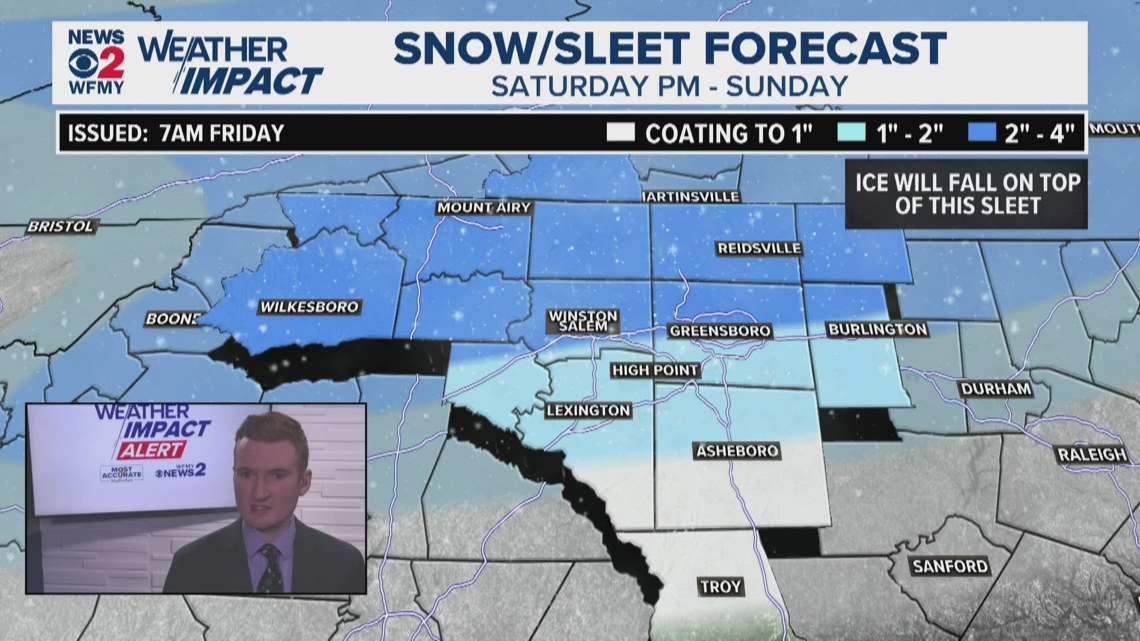 Latest winter storm update with meteorologist Alex Williams and Q&A ...