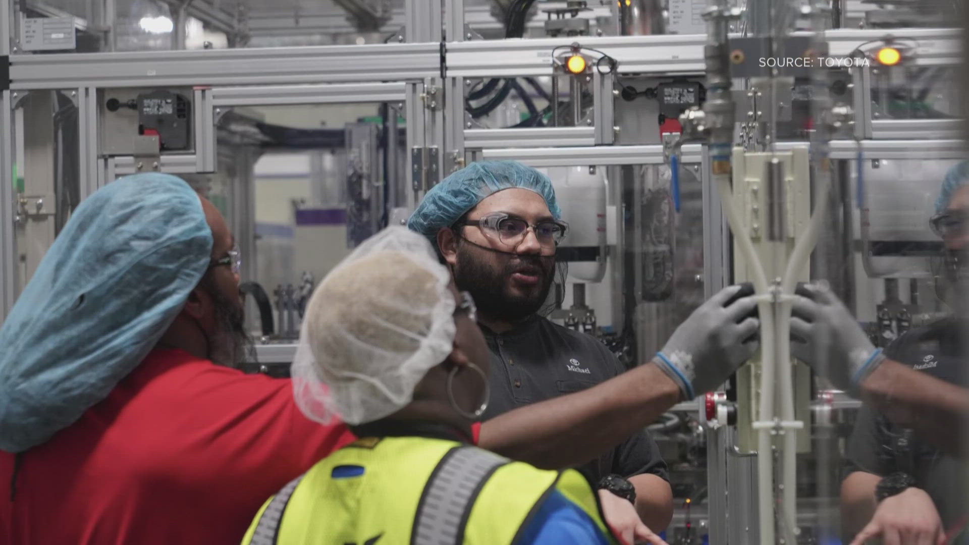 Toyota battery manufacturing plant opens in Liberty | wfmynews2.com