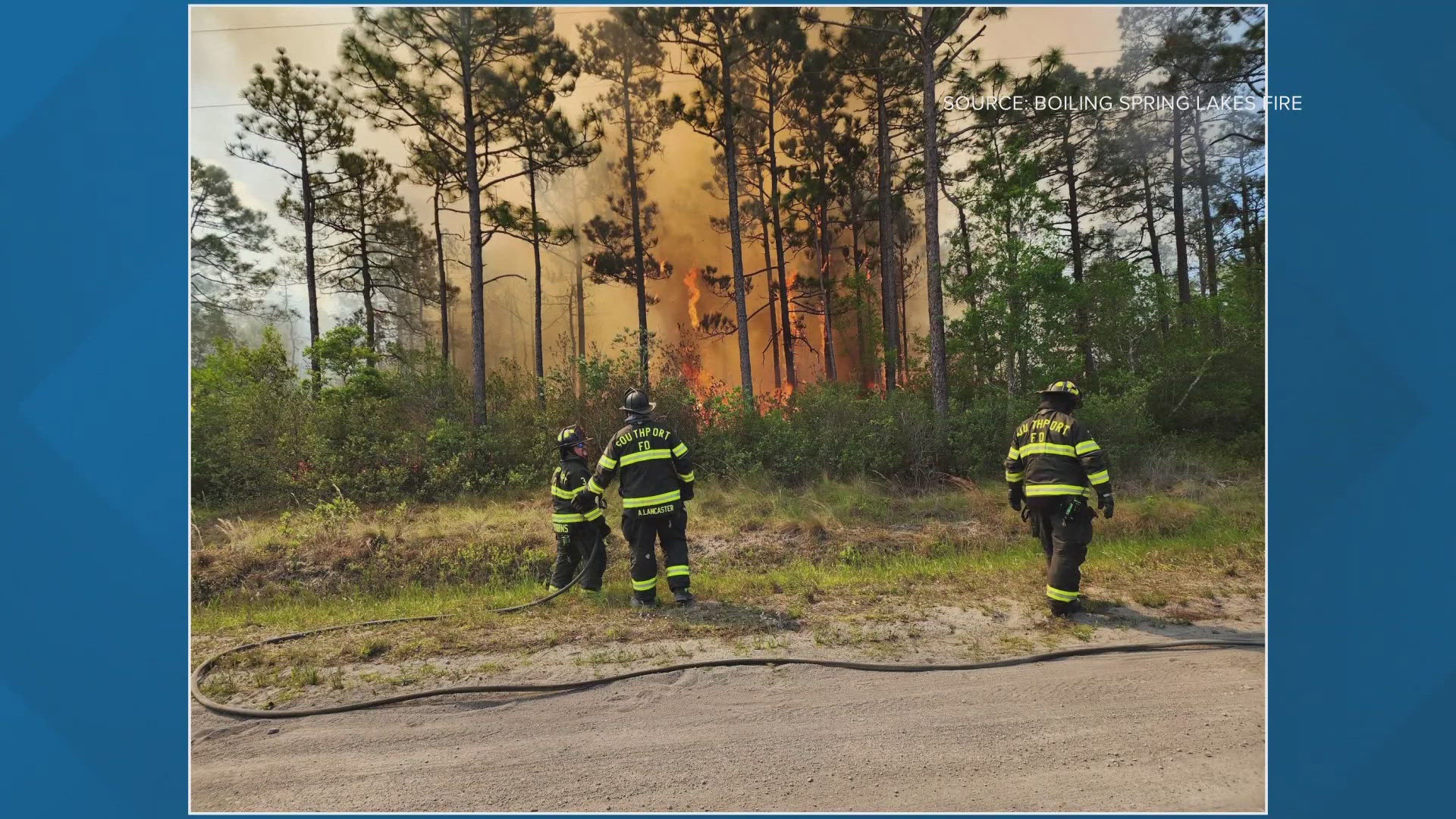 Wildfire in Myrtle Beach causes evacuations from neighborhoods | wfmynews2.com