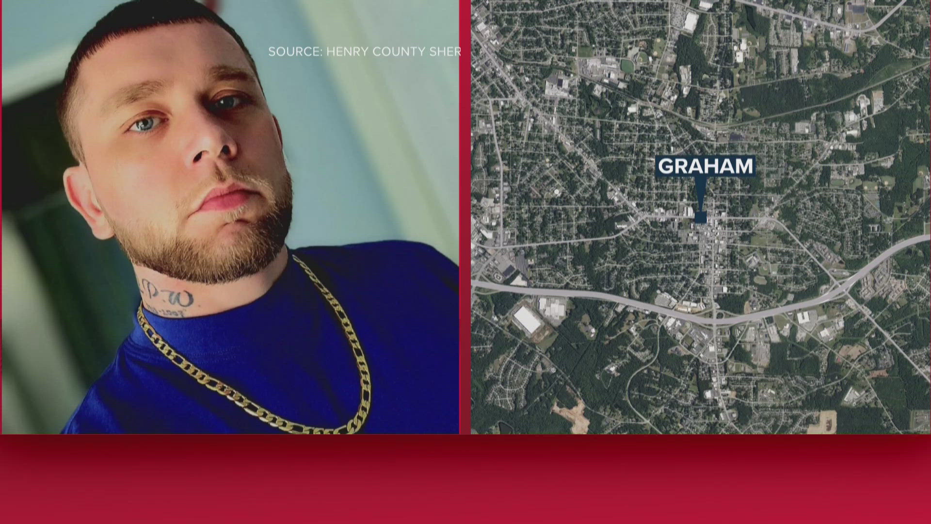 Virginia deputies search for Graham man accused of violent assault ...
