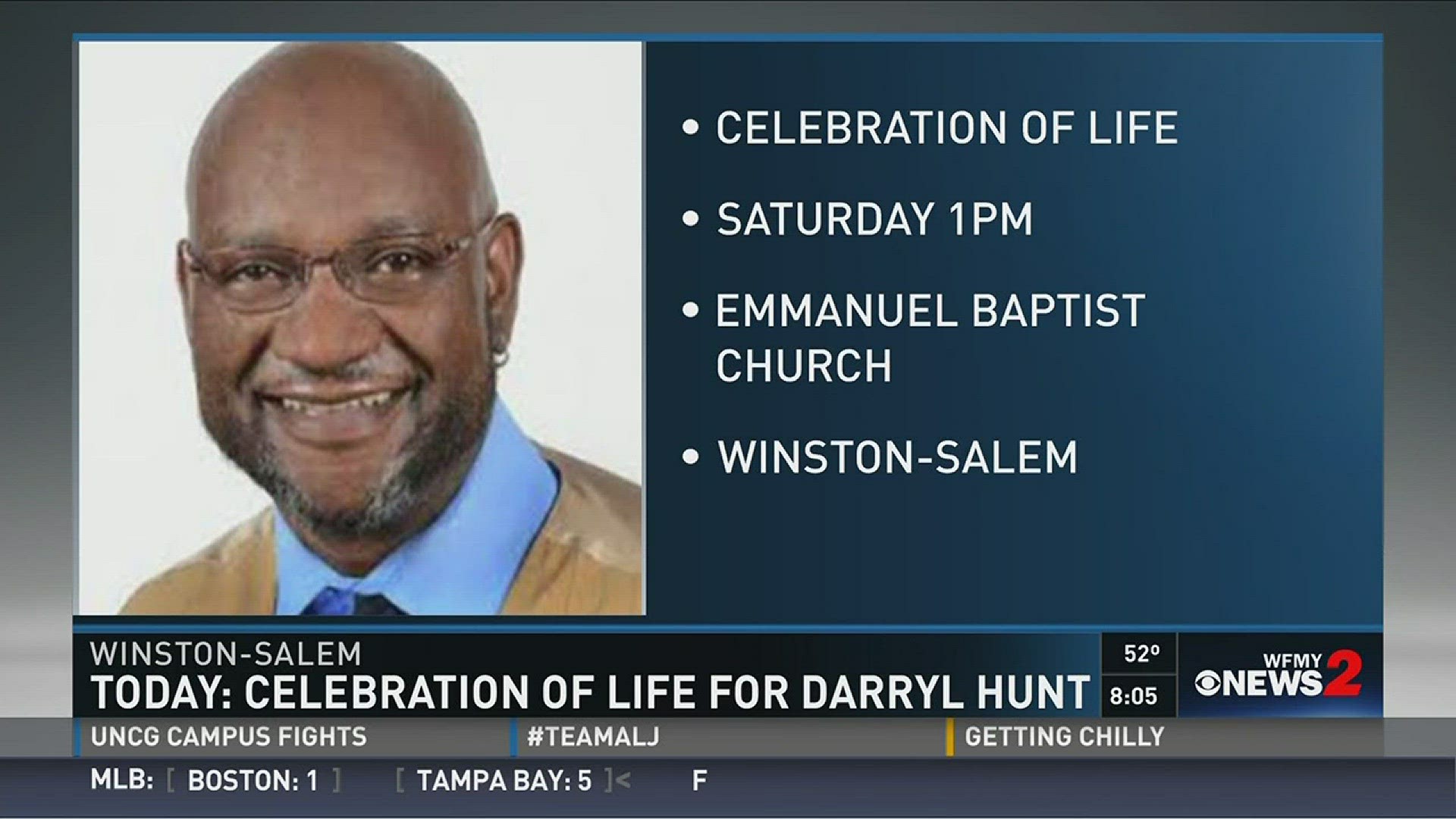 Celebration Of Life To Remember Darryl Hunt | wfmynews2.com
