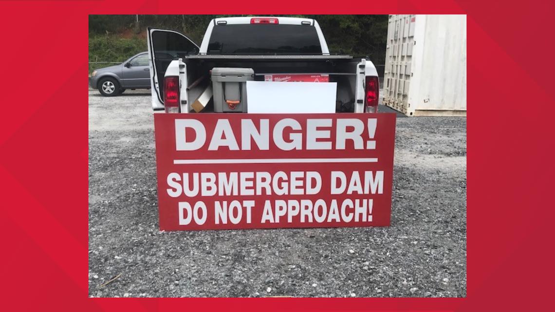 New warning signs will be up soon on the Duke Energy dam | wfmynews2.com