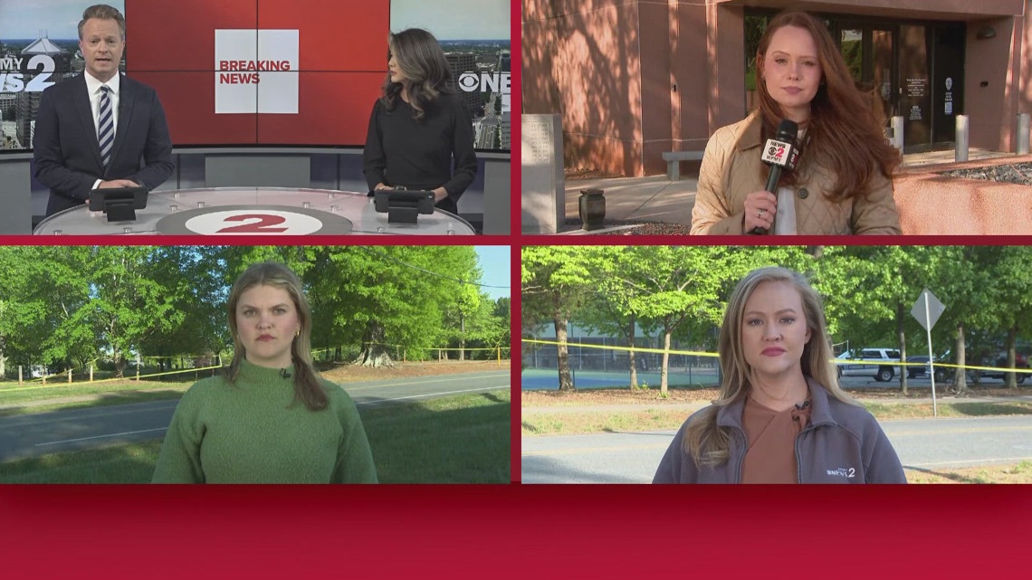 WFMY News 2 Live Team Coverage of deadly Leinbach Park shooting in ...