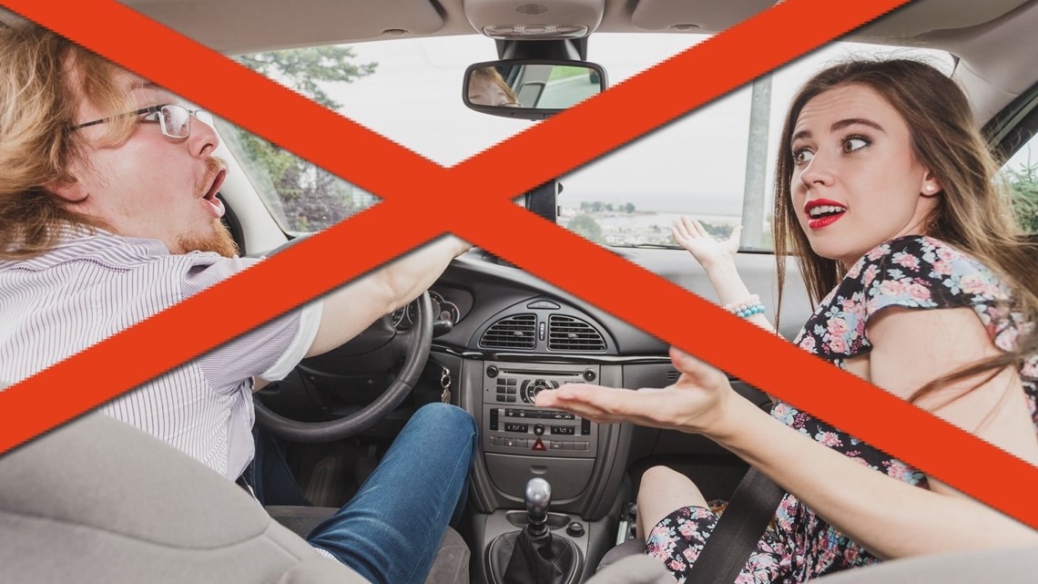Married while driving: How to avoid fights with your spouse | wfmynews2.com