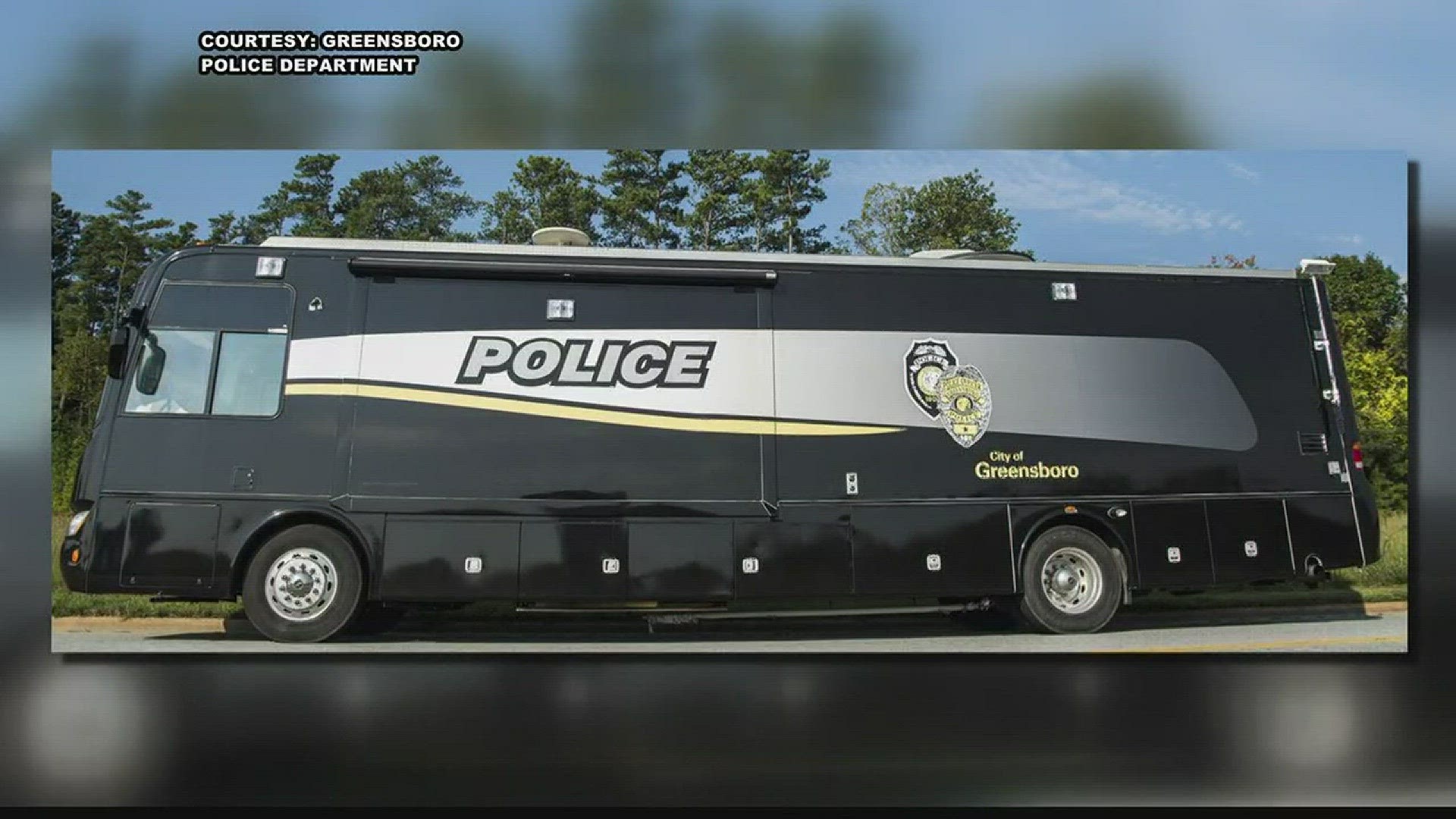 Take A Look At The Greensboro Police Department's New Mobile Command ...