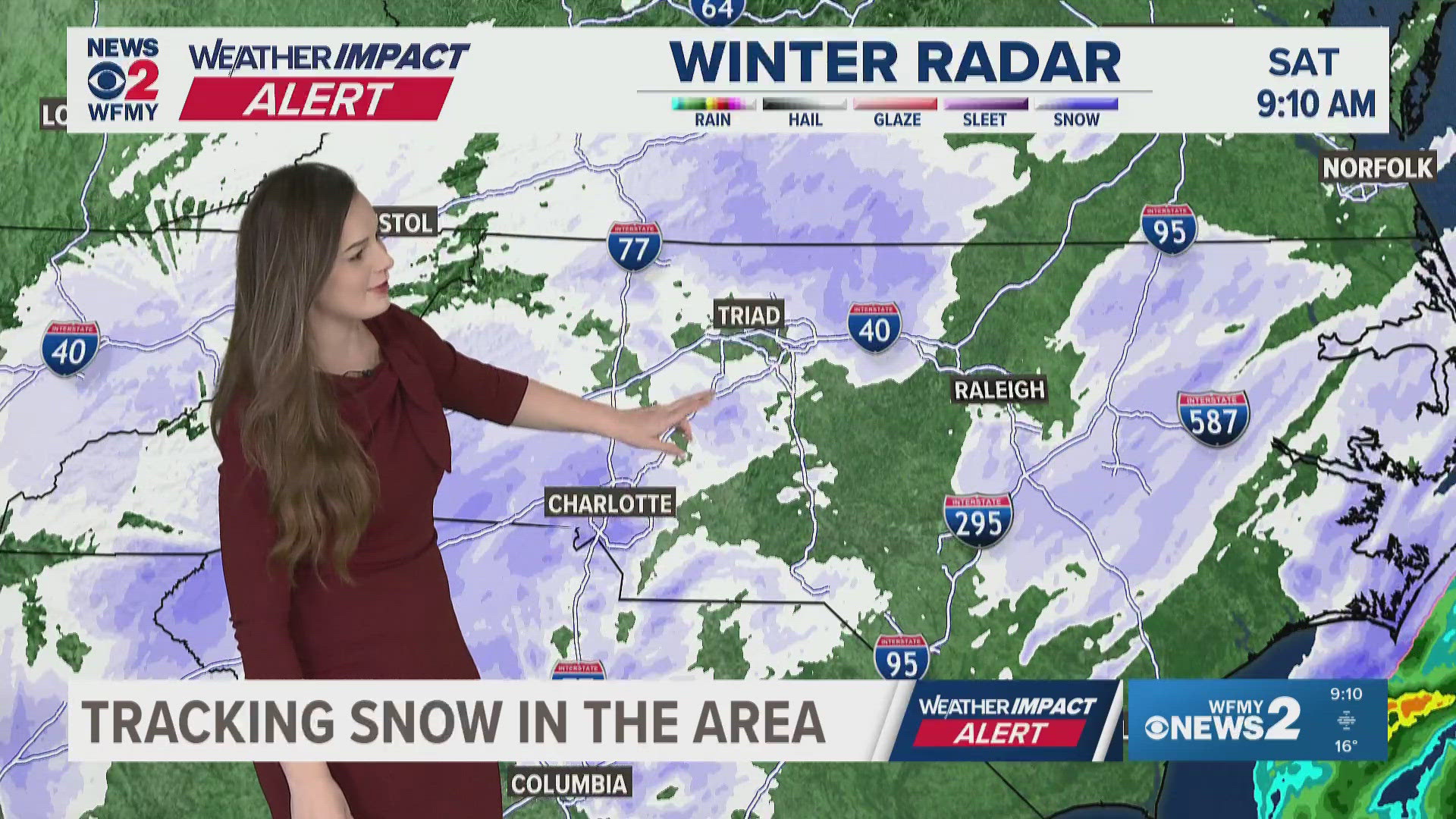 Snow in the Triad | Team Coverage (9 AM, Jan. 31, 2026) | wfmynews2.com
