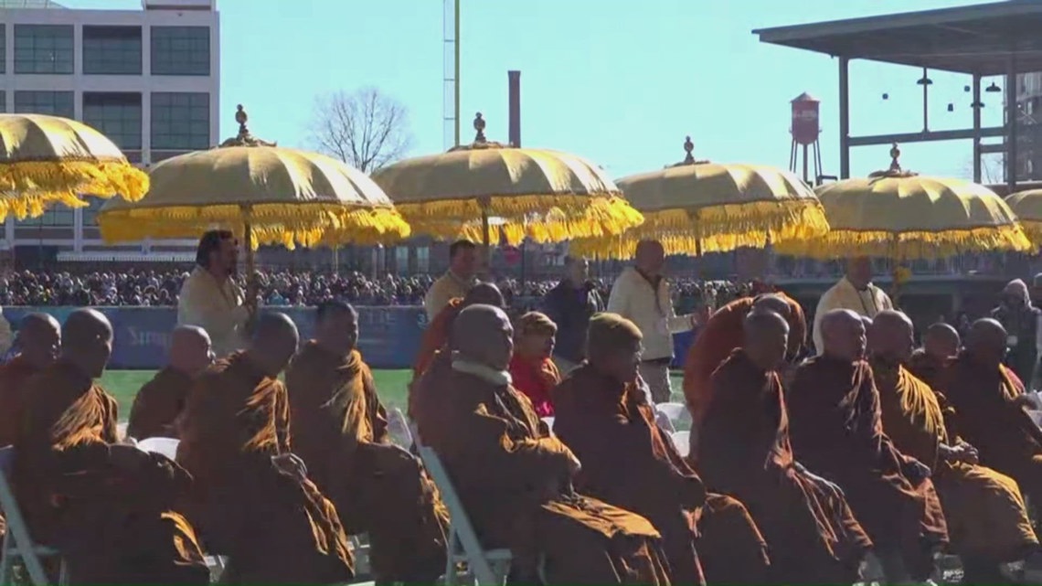 “Once-in-a-lifetime moment”: Thousands gather in High Point for monks ...