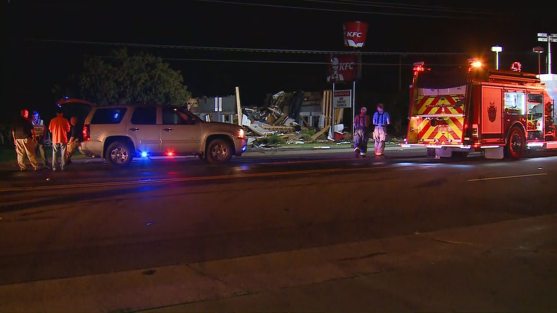 Explosion destroys NC Kentucky Fried Chicken restaurant | wfmynews2.com