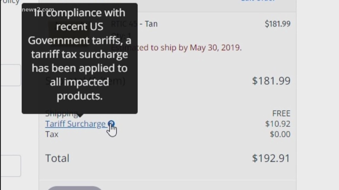 WHOA! There's Now A Tariff Surcharge On Online Purchases ...