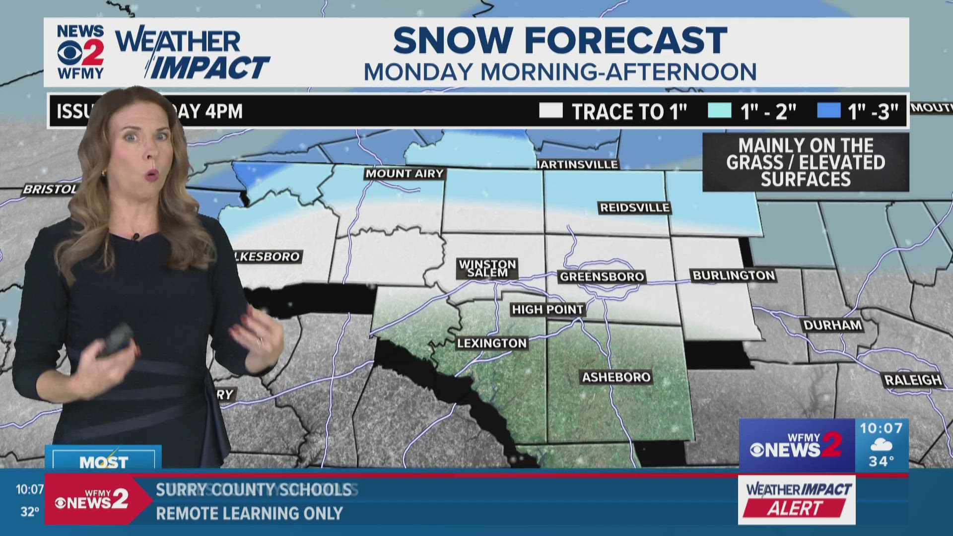 Weather Impact Alert Update (10 PM, Dec. 7, 2025) | wfmynews2.com