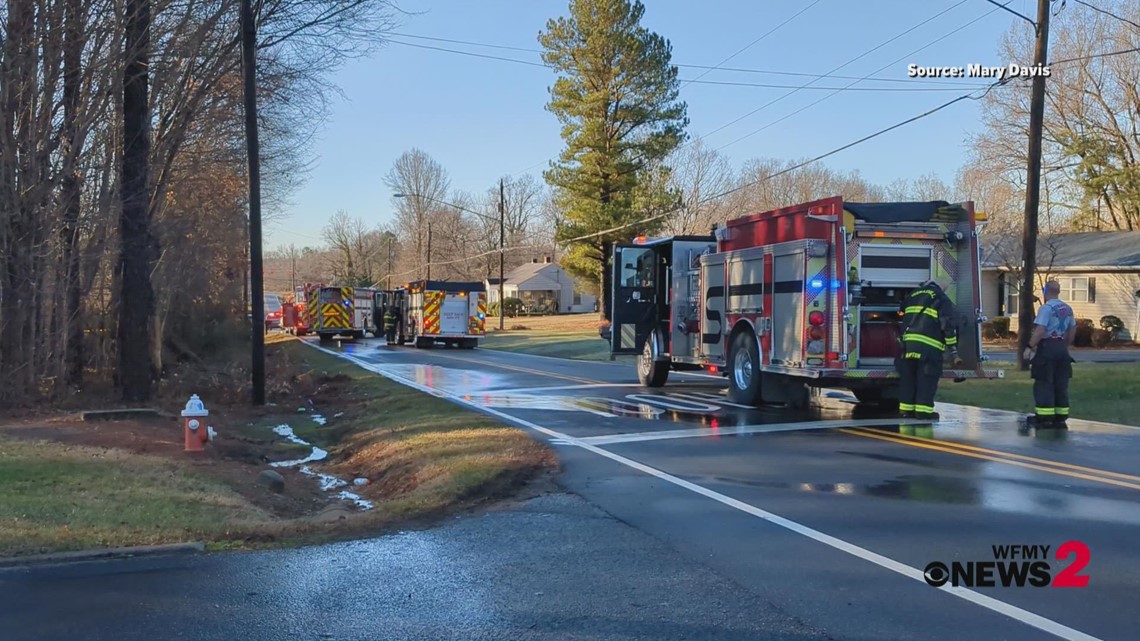 Large structure fire spotted in Thomasville | wfmynews2.com