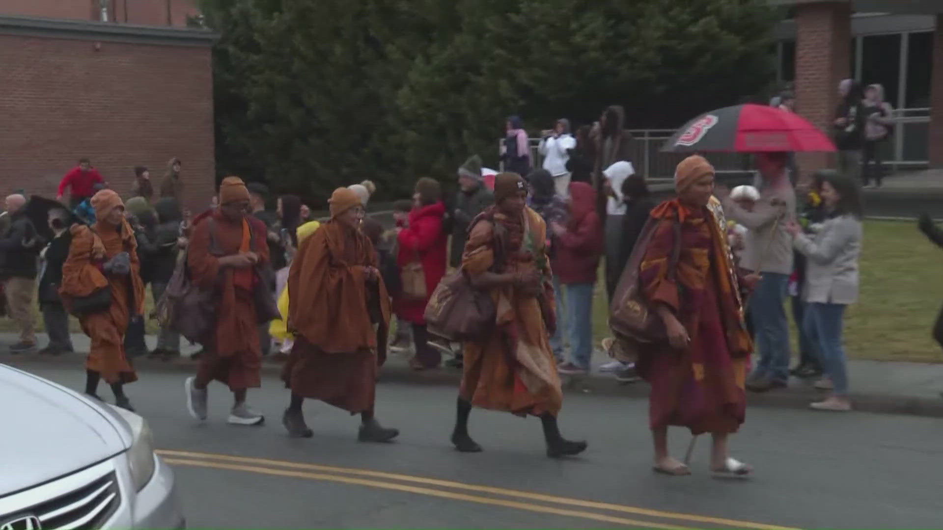 Walk for Peace brings Buddhist monks through Spencer and Rowan County ...