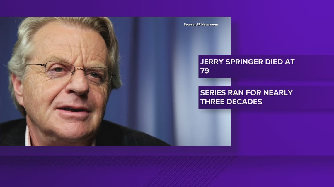 Jerry Springer dies at 79 | wfmynews2.com