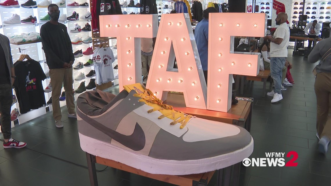 NC A&T students are first to get hands-on shoes inspired by the school ...