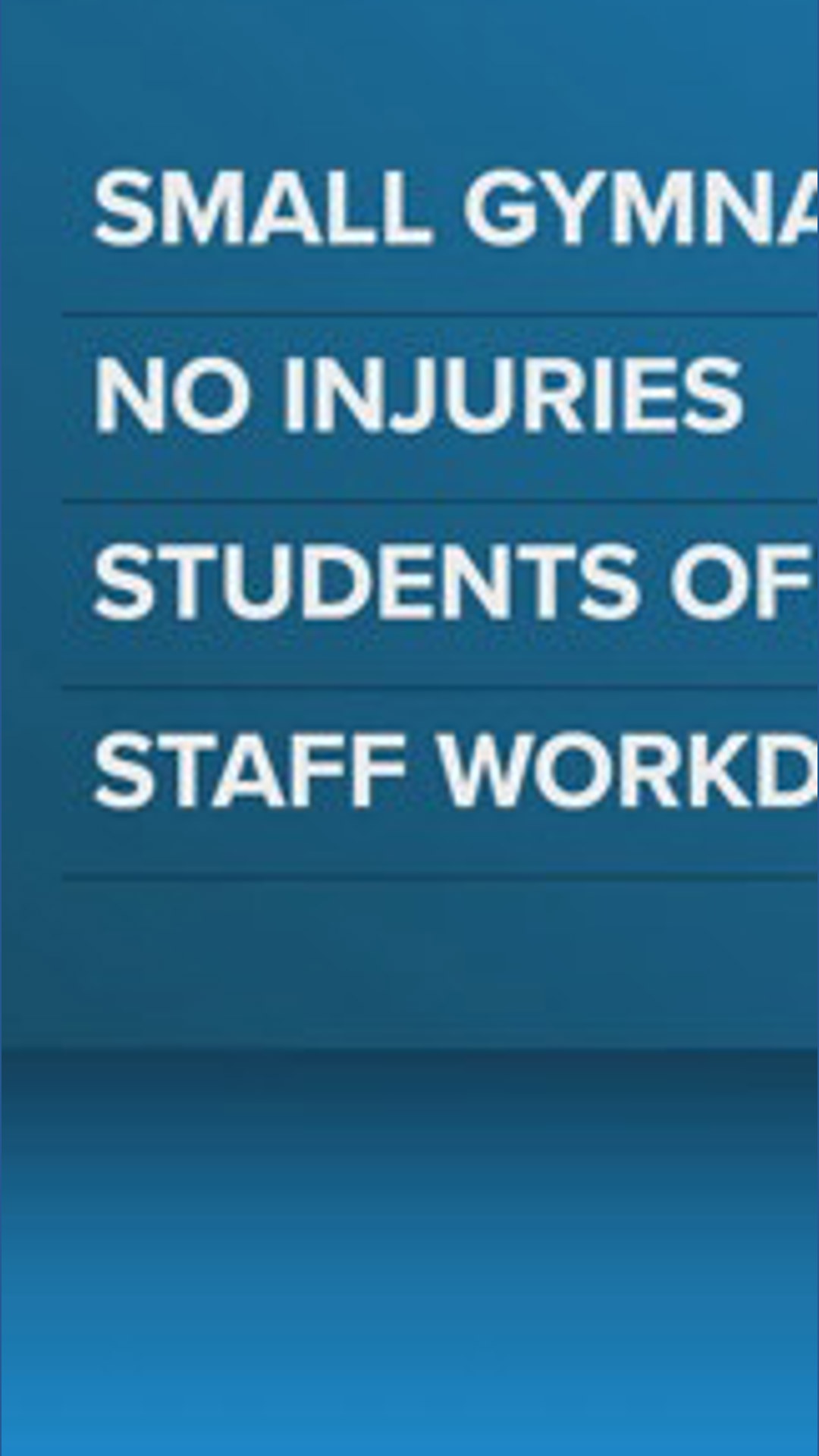 Small fire breaks out inside middle school gym in Davie County ...
