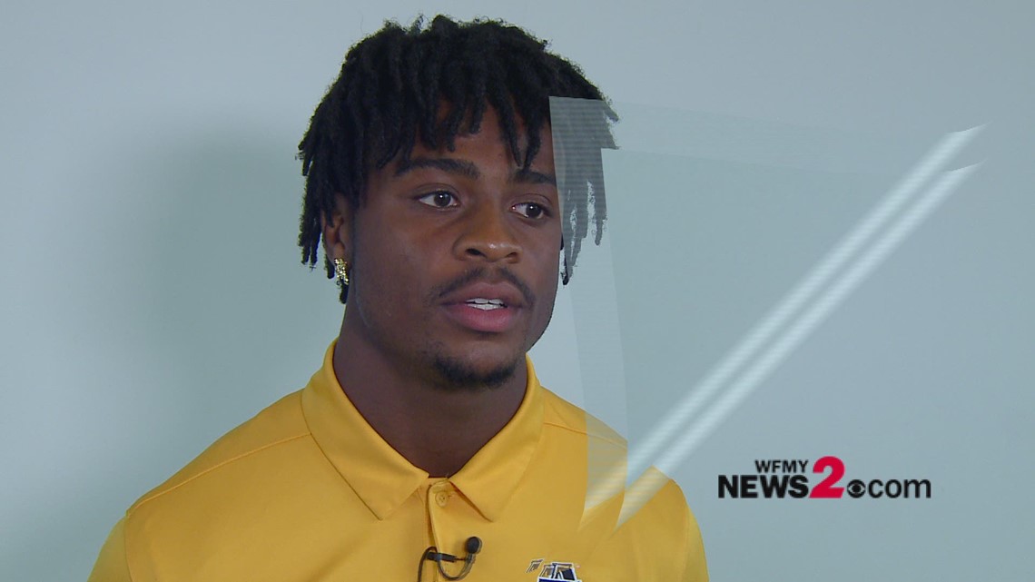 Interview With North Carolina A&T Defensive Back Mac McCain | wfmynews2.com