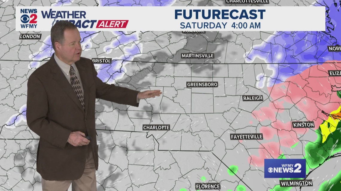 Weather Impact Alert | Ed Matthews talks about snow and road conditions ...