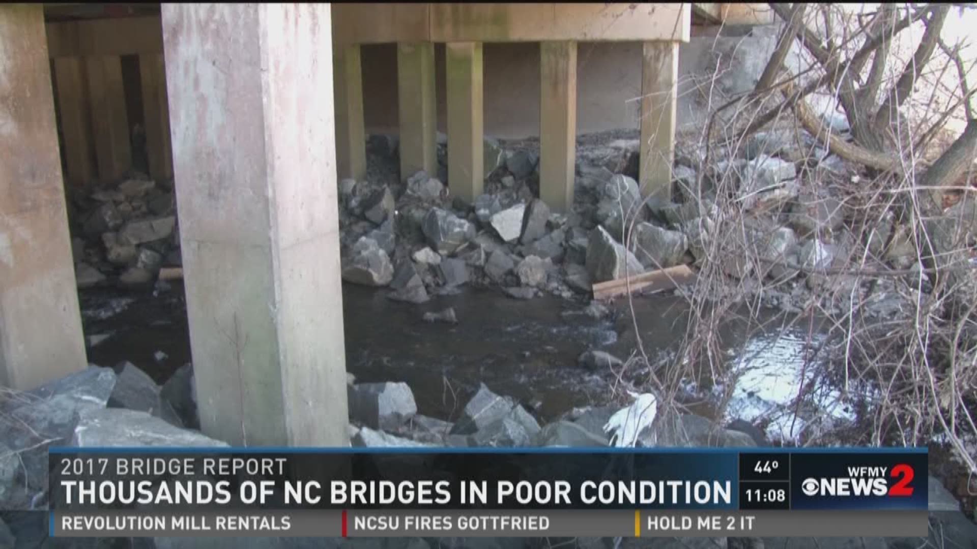 North Carolina's Worst Highly Traveled Bridge Is In Guilford County ...