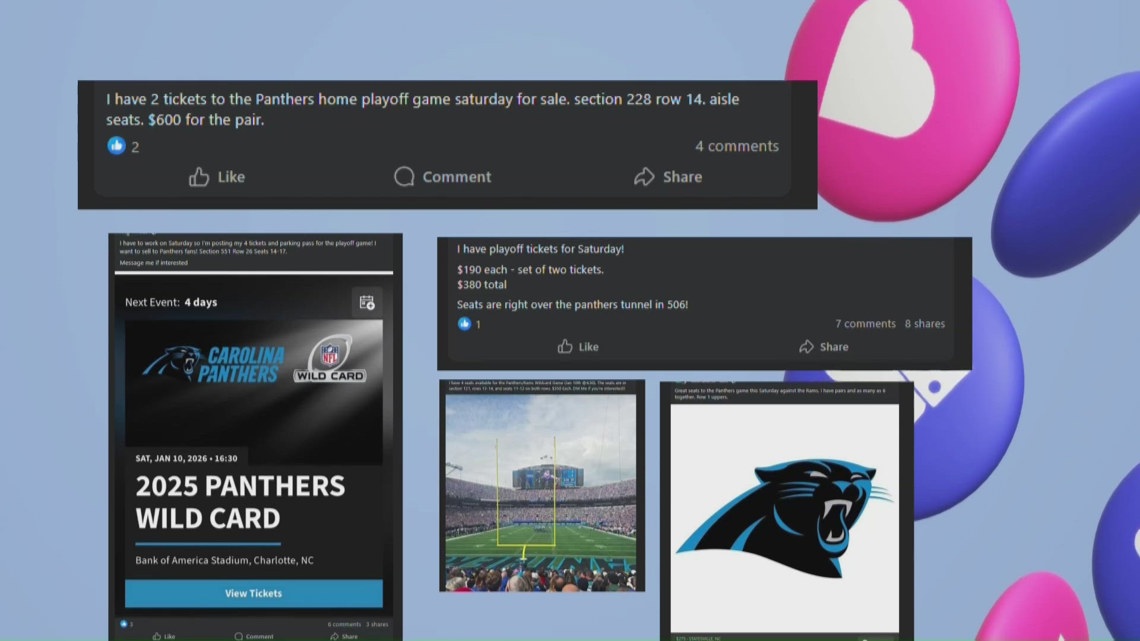 Panthers–Rams playoff ticket scams: How fans can avoid fake tickets and ...