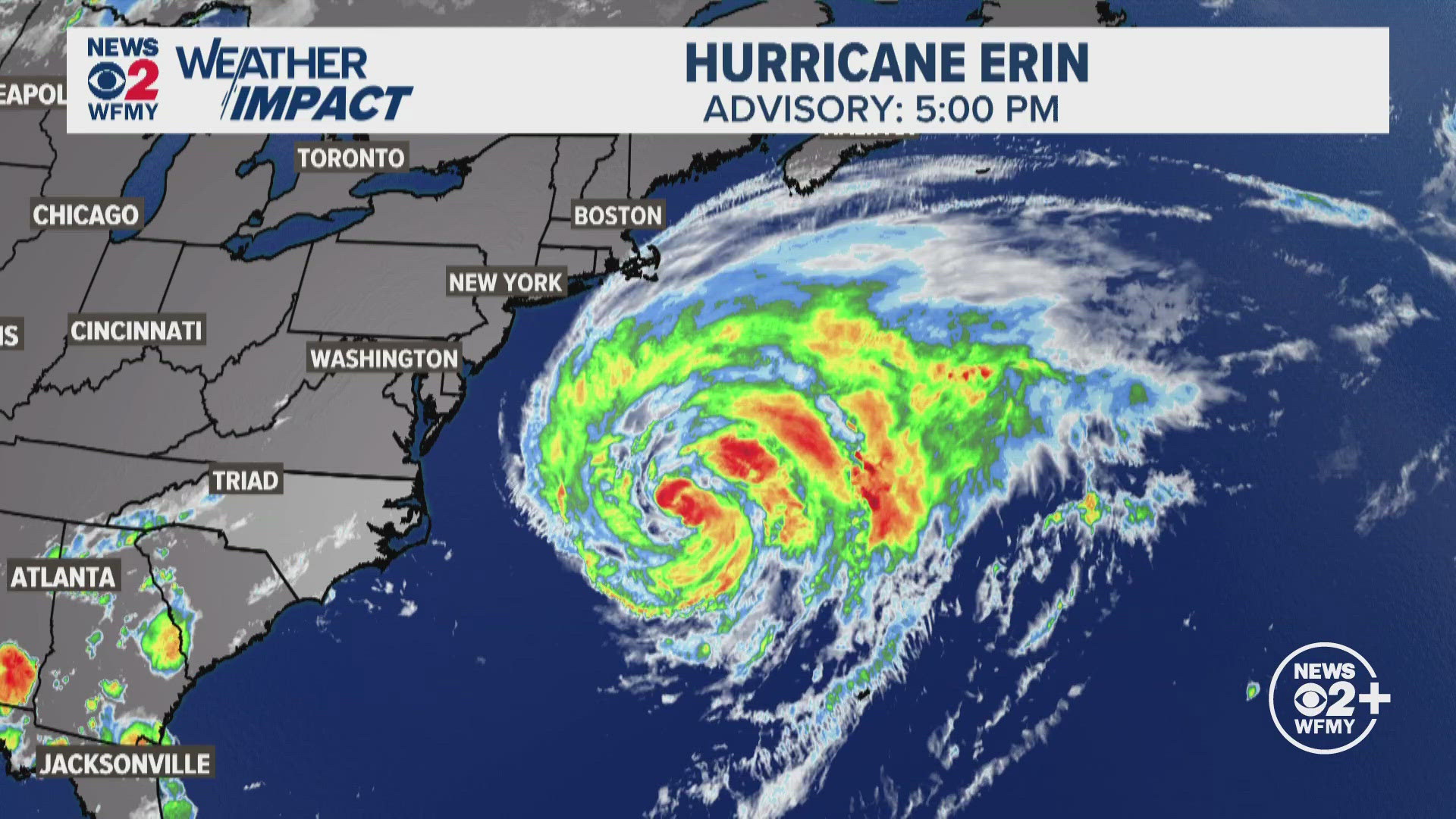 Will T.S. Erin impact North Carolina? | wfmynews2.com
