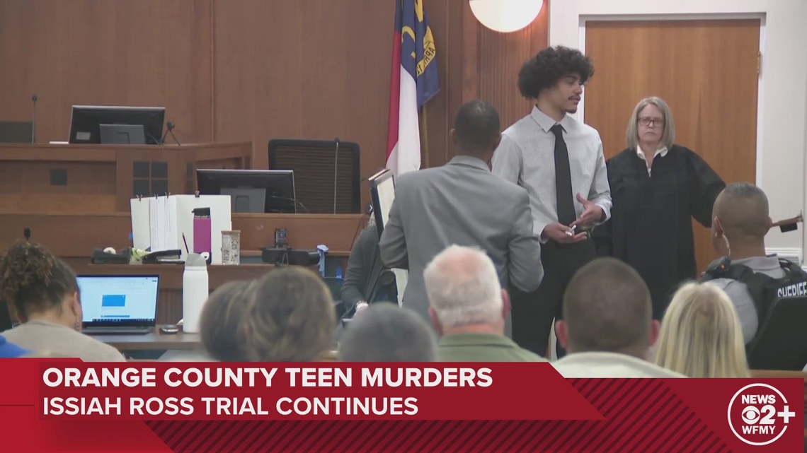 Accused killer Issiah Ross draws for the jury car location, shooting ...