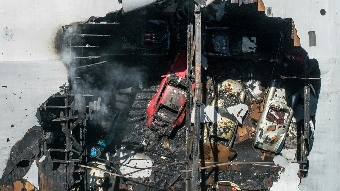 Ingram famous Porsche collection damaged in downtown Durham Explosion ...