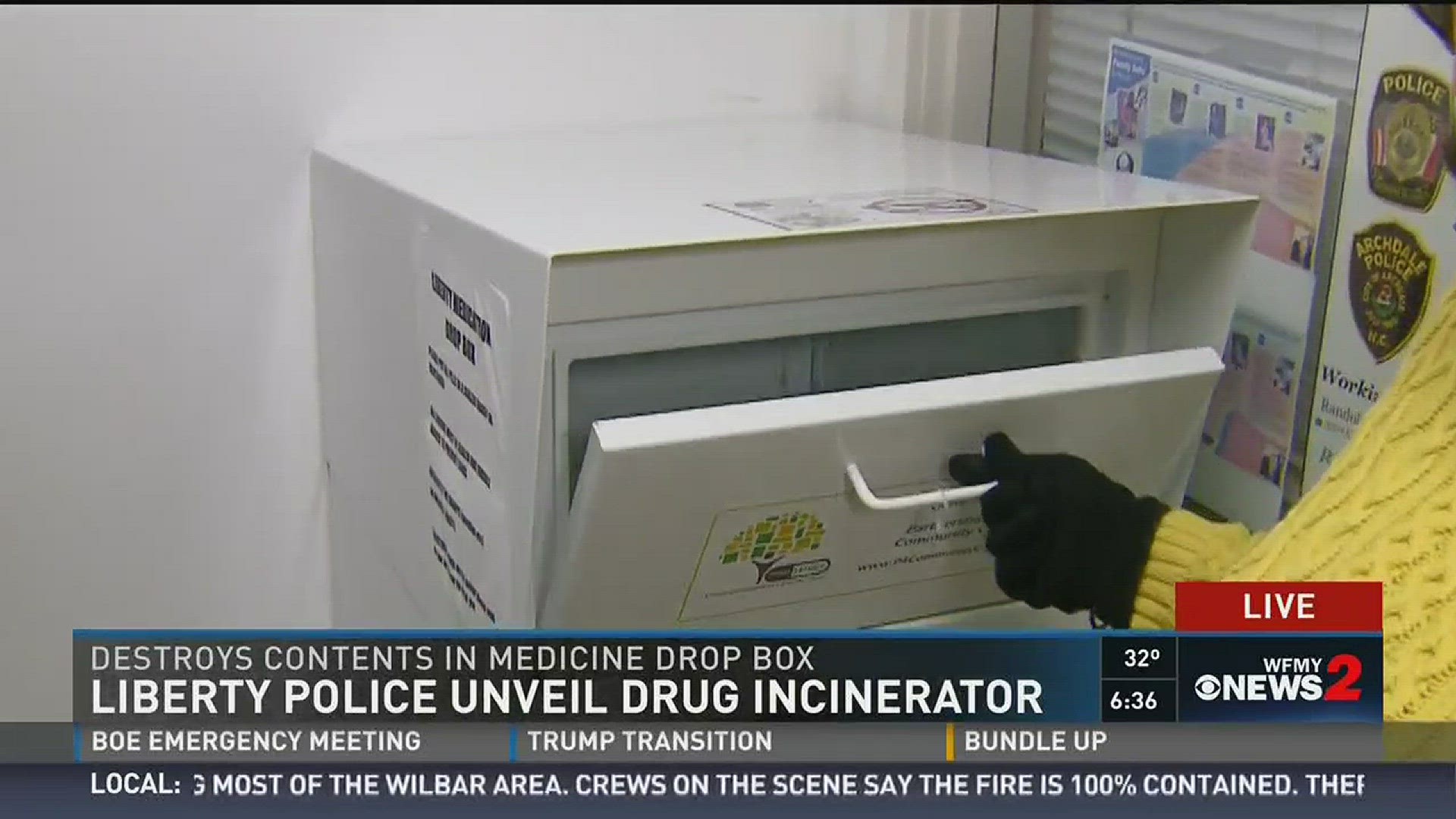 Drug Incinerator Is Liberty Police New Weapon In Drug Addiction Battle ...