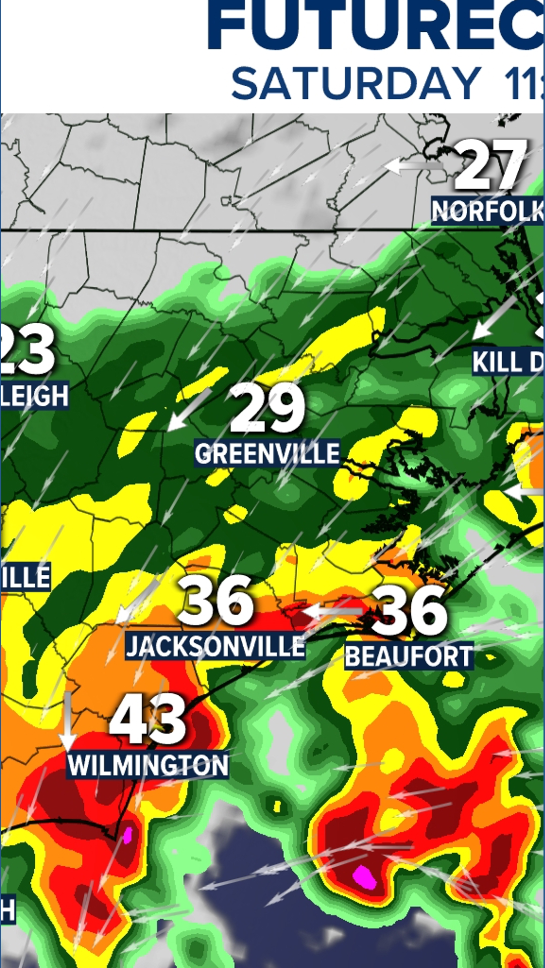 Outer Banks braces for storm with high winds and rain | wfmynews2.com