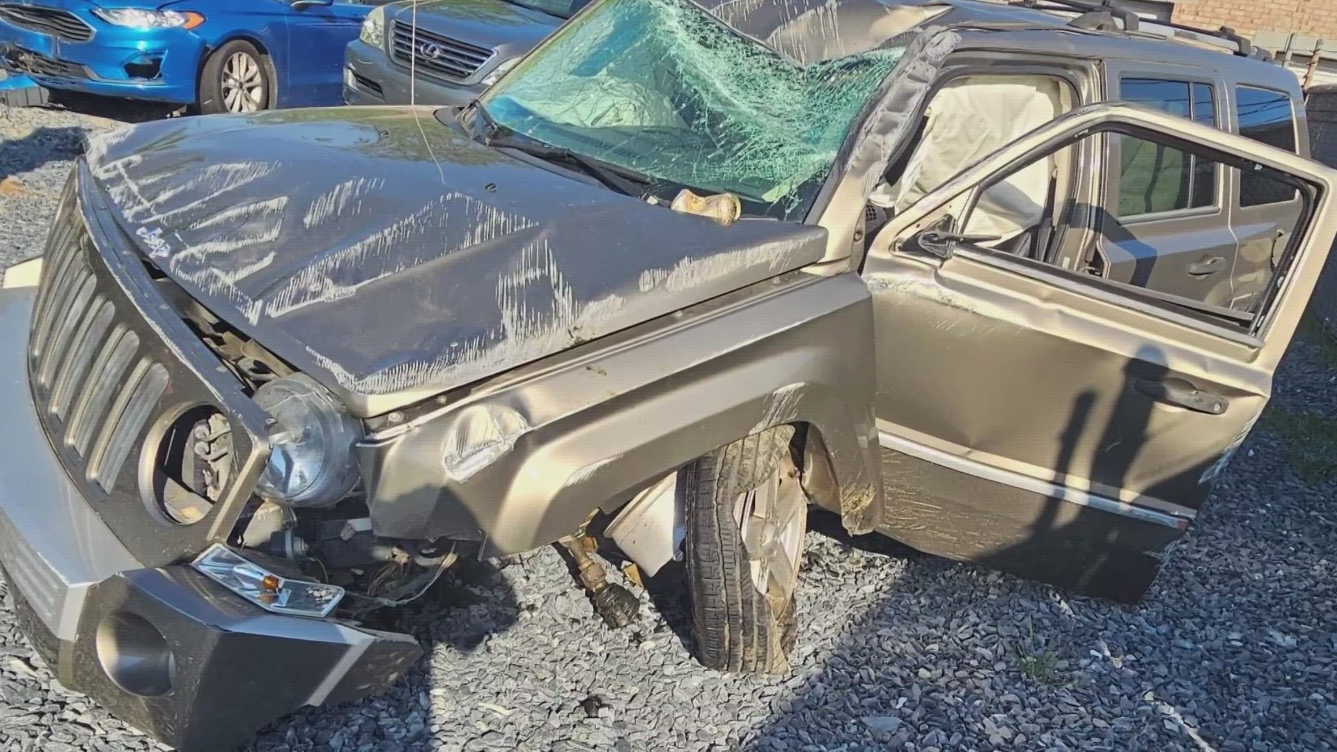 Triad teen recovering following collision with boulder on I-85 ...