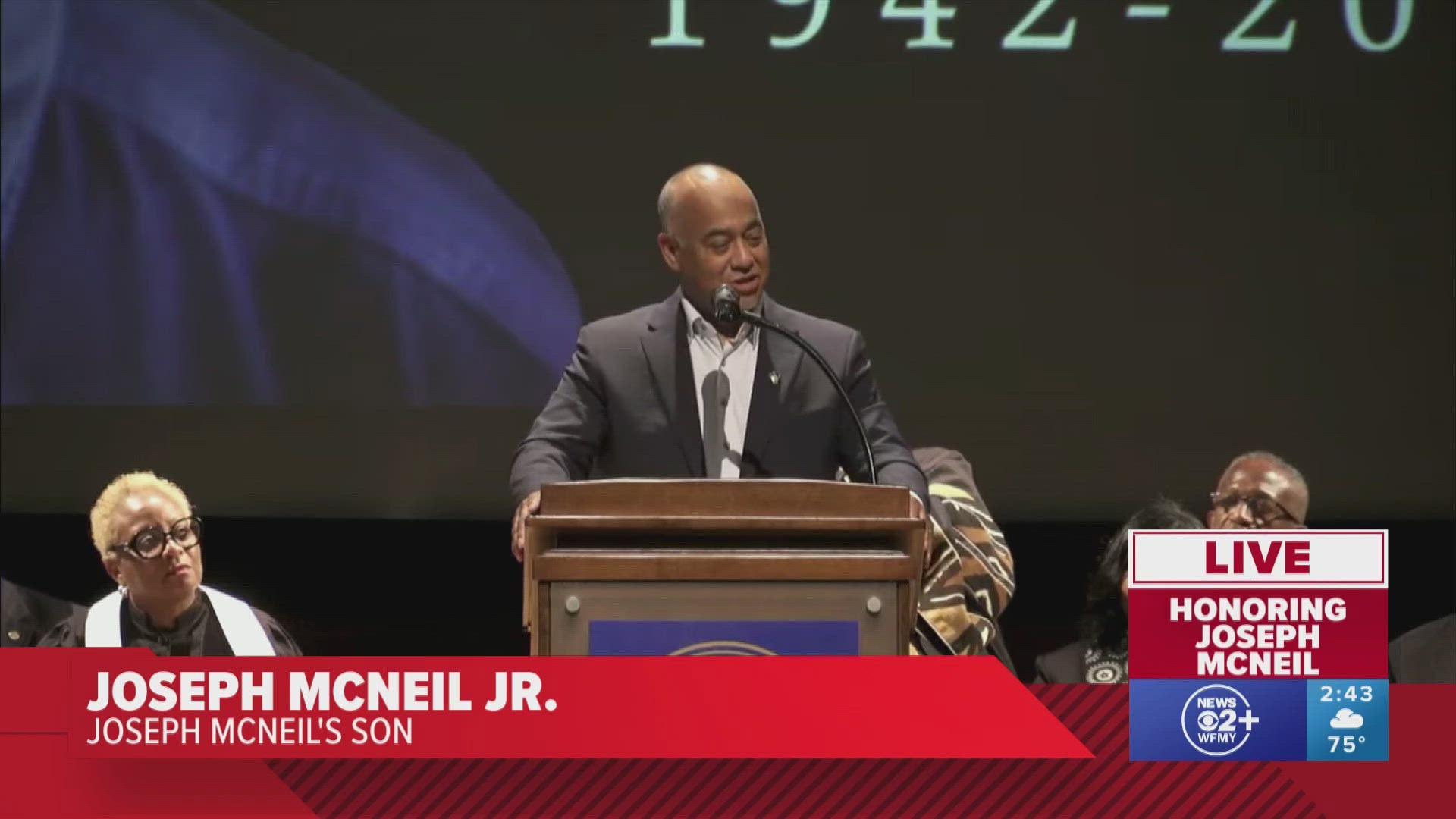 Joseph McNeil Jr. pays tribute at Father’s Memorial | Greensboro Four legacy | wfmynews2.com