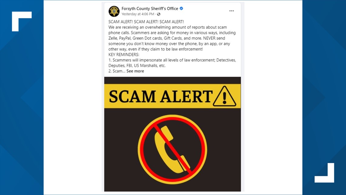 NC law enforcement warns of scam call. Don't lose your money ...
