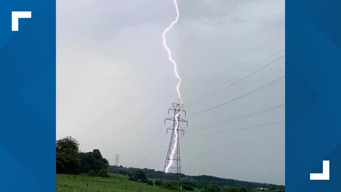 Lightning strikes across the Triad | PHOTOS | wfmynews2.com