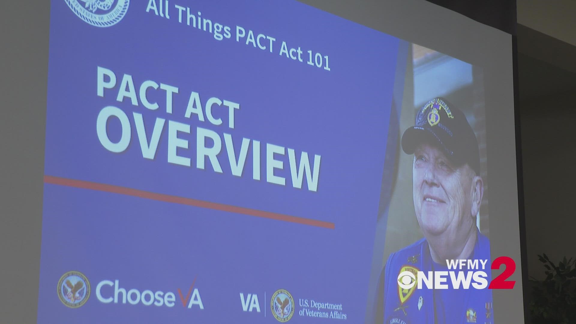 VA Triad PACT Act Presentation for Military Veterans | wfmynews2.com