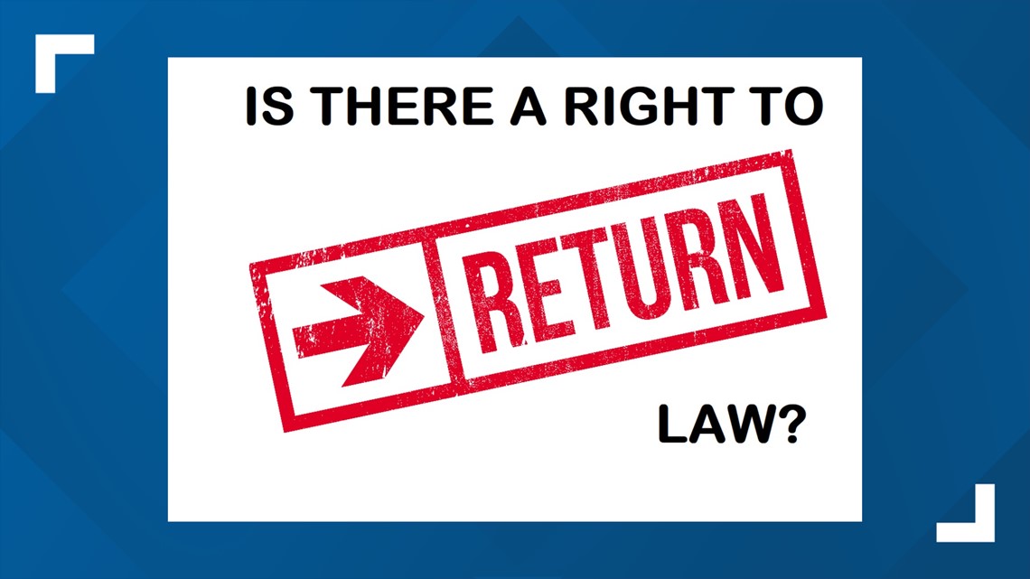 Returning a gift? Don't miss the deadline! | wfmynews2.com