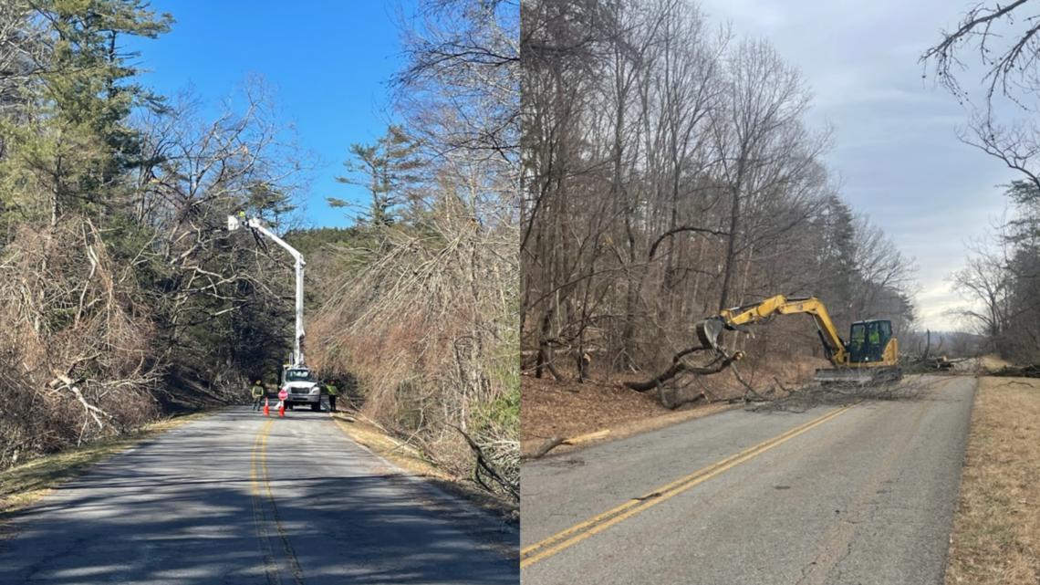 Blue Ridge Parkway cleanup efforts back on track after ice storms ...