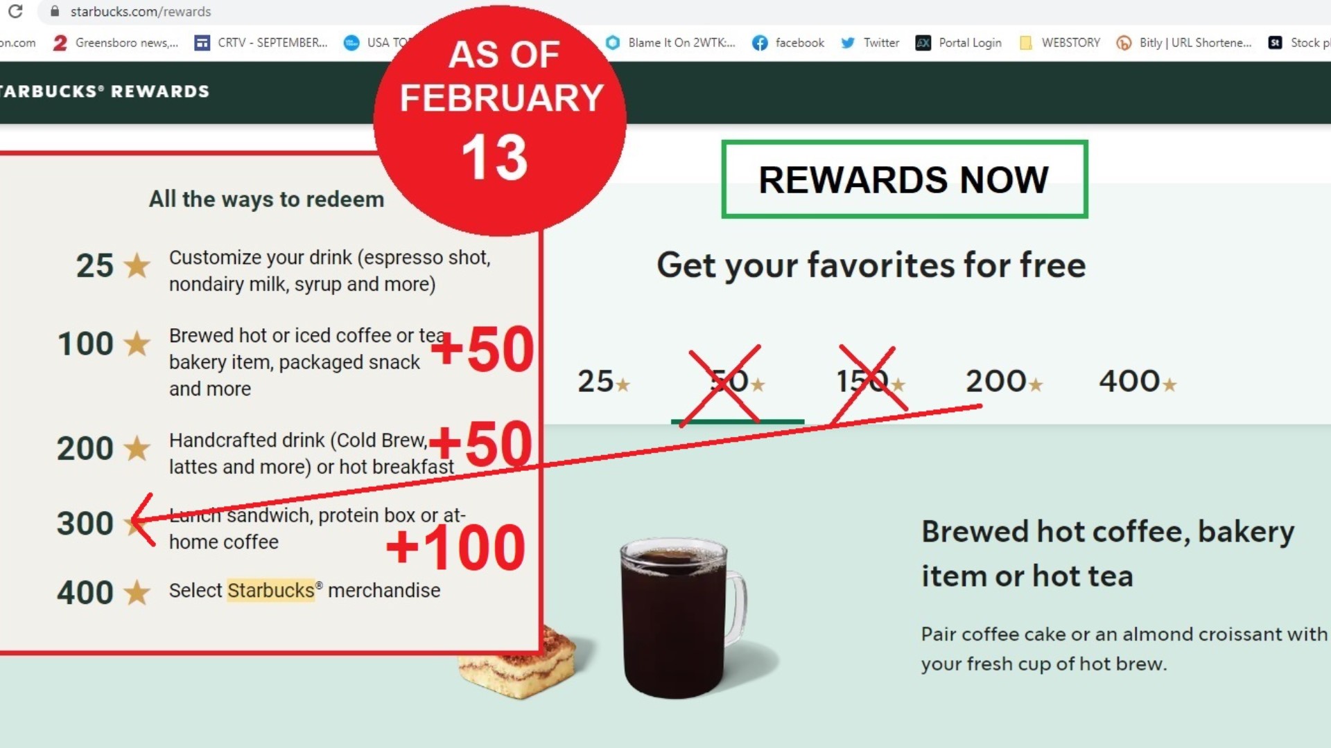 Starbucks is changing its star reward system | wfmynews2.com