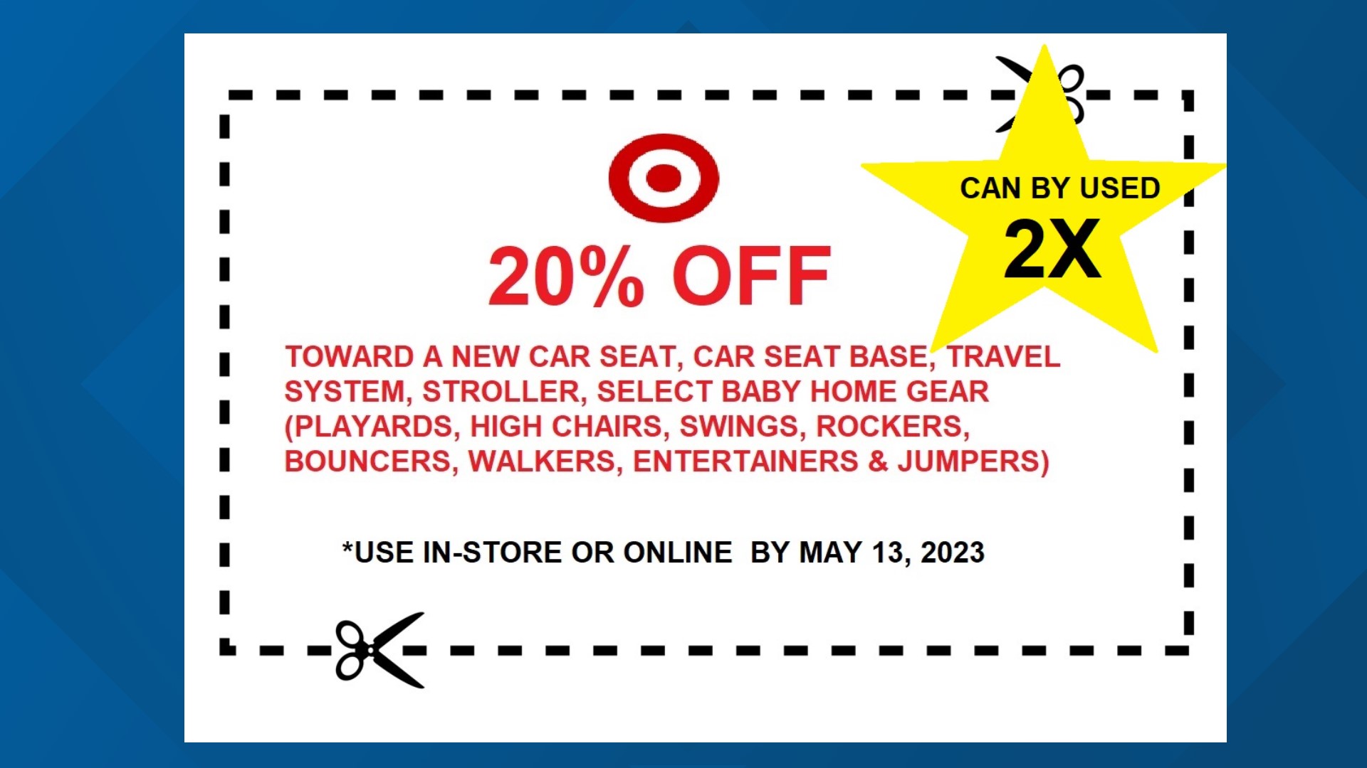 Target Car Seat Trade in Program Returns April 16 29 2023 Wfmynews2