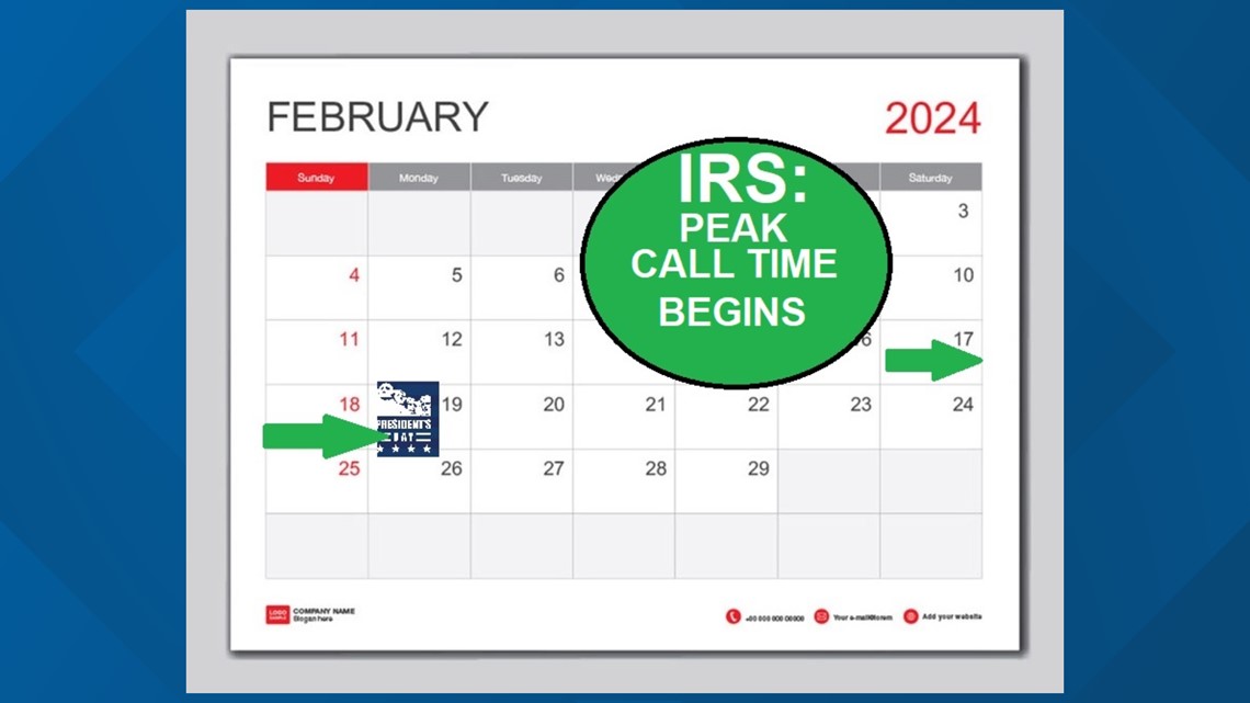The IRS peak call time begins this weekend. Need help with taxes ...
